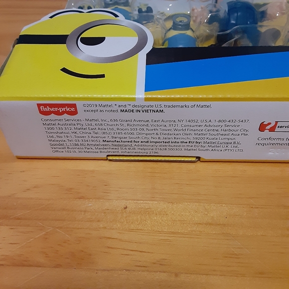 Imaginext | Toys | Minions The Rise Of Gru 6 Pack Action Toy Figures ...